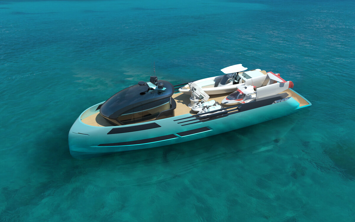 Superyacht Ice Kite uses sail-kite - Flotilia