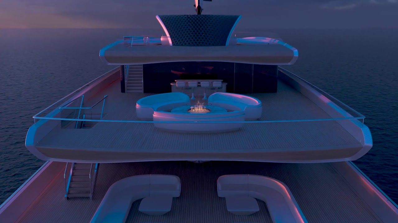 Innovative Kiwa Solar Superyacht - Flotilia